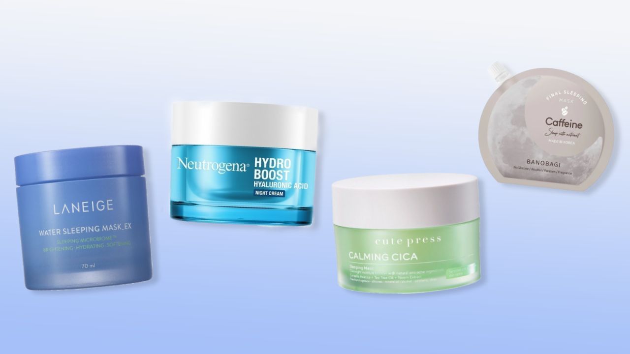 10 Sleeping Mask ยี่ห้อไหนดี ช่วยฟื้นบำรุงผิวหน้า มาสก์ได้ทุกวัน